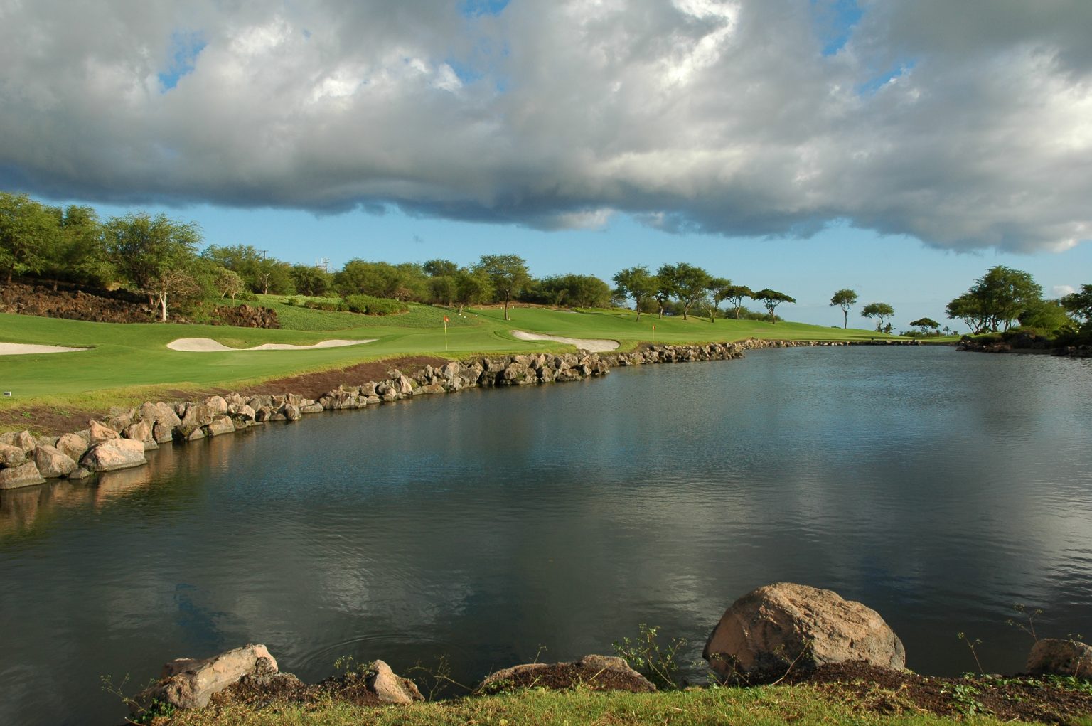 Golfing at Wailea Golf Club - Traveler